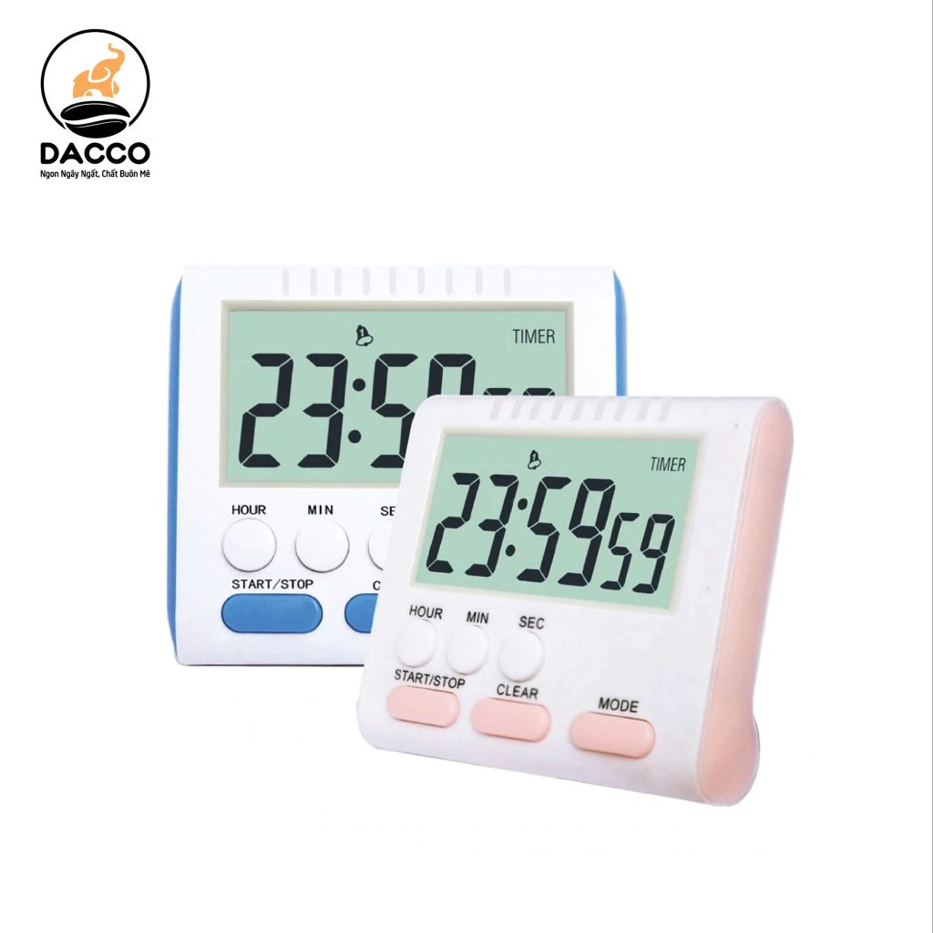 Đồng Hồ Đếm giờ, Bấm Giờ - Dacco Coffee